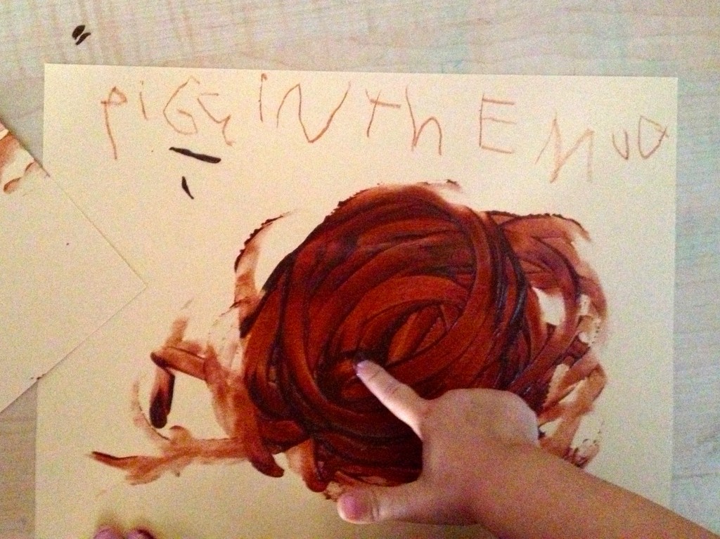 Craft Project: Pigs in the Mud - Our Potluck Family