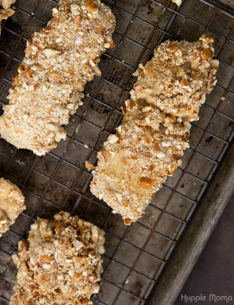 Pretzel-Crusted Fish Sticks - Our Potluck Family