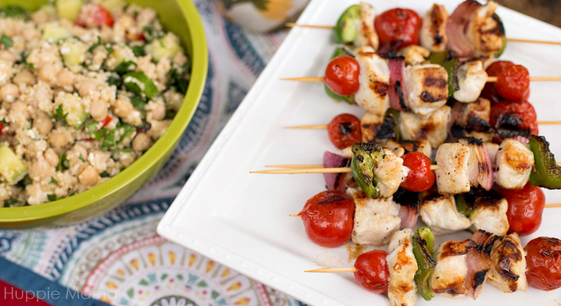 Mediterranean Quinoa Salad + Summer Party Ideas - Our Potluck Family