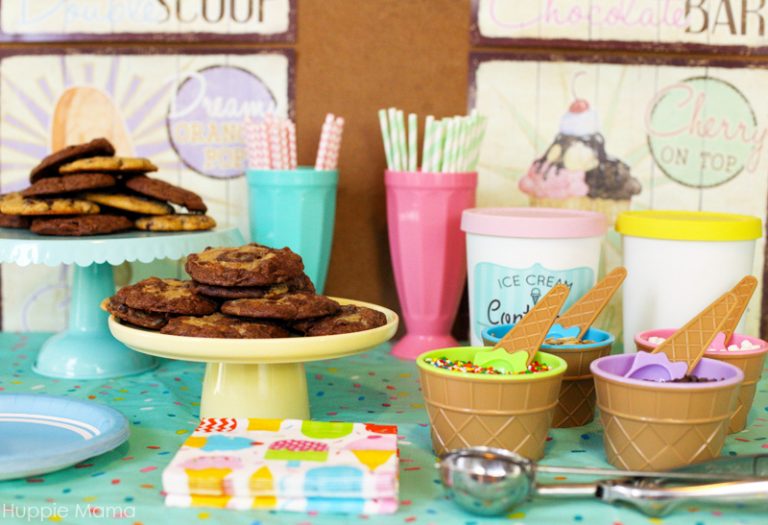 Ice Cream Sandwich Party - Our Potluck Family