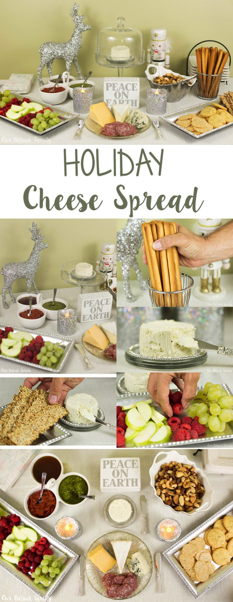 Holiday Cheese Spread - Our Potluck Family
