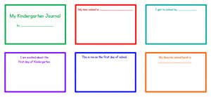 Gearing Up for Kindergarten - Our Potluck Family