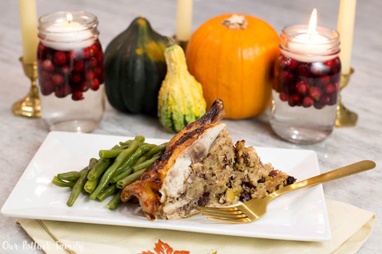 Stuffed Honey-Orange Glazed Cornish Hens - Our Potluck Family
