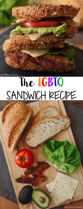 LGBTQ Sandwich Recipe - Best Sandwich Ever - Our Potluck Family